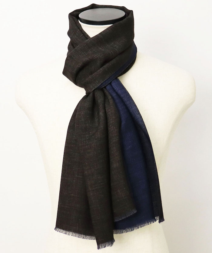 ポストへお届け】ジエレ / GIERRE / ストール / ウールリバーシブル